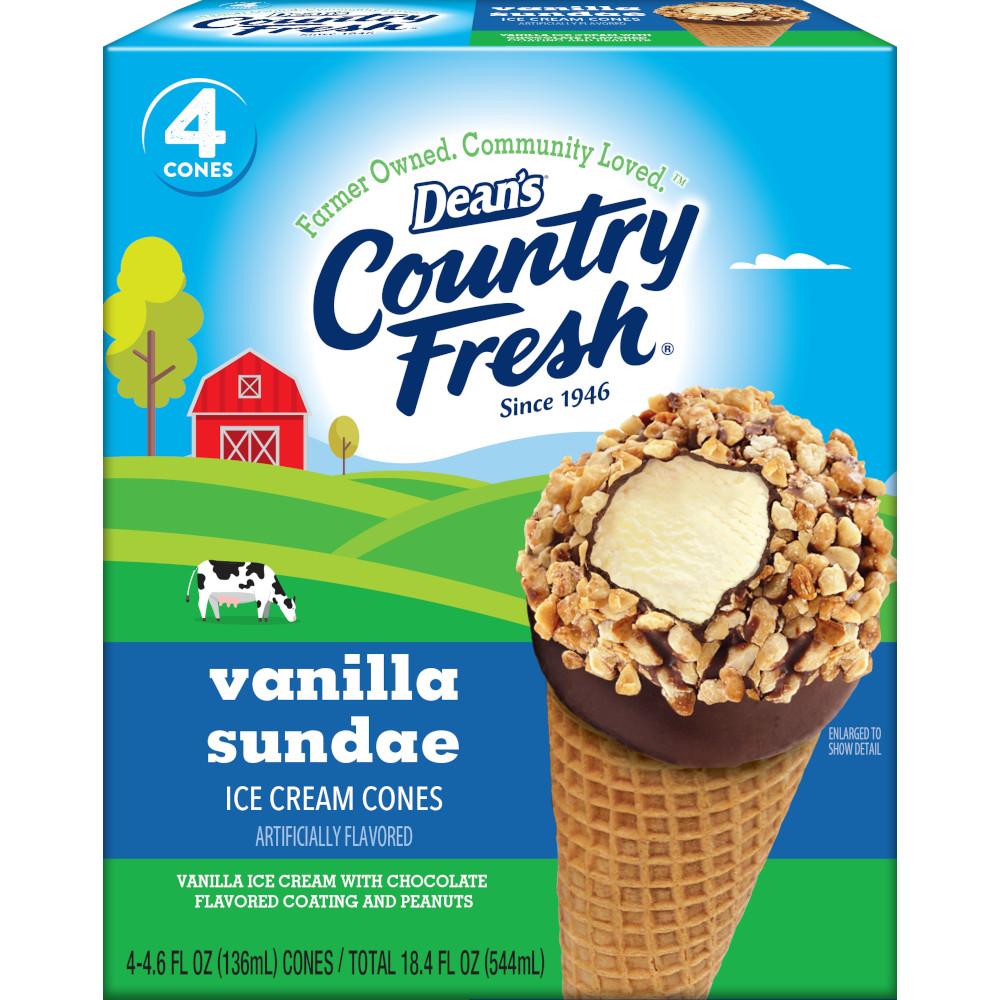 Vanilla Sundae Cones - Country Fresh® Dairy